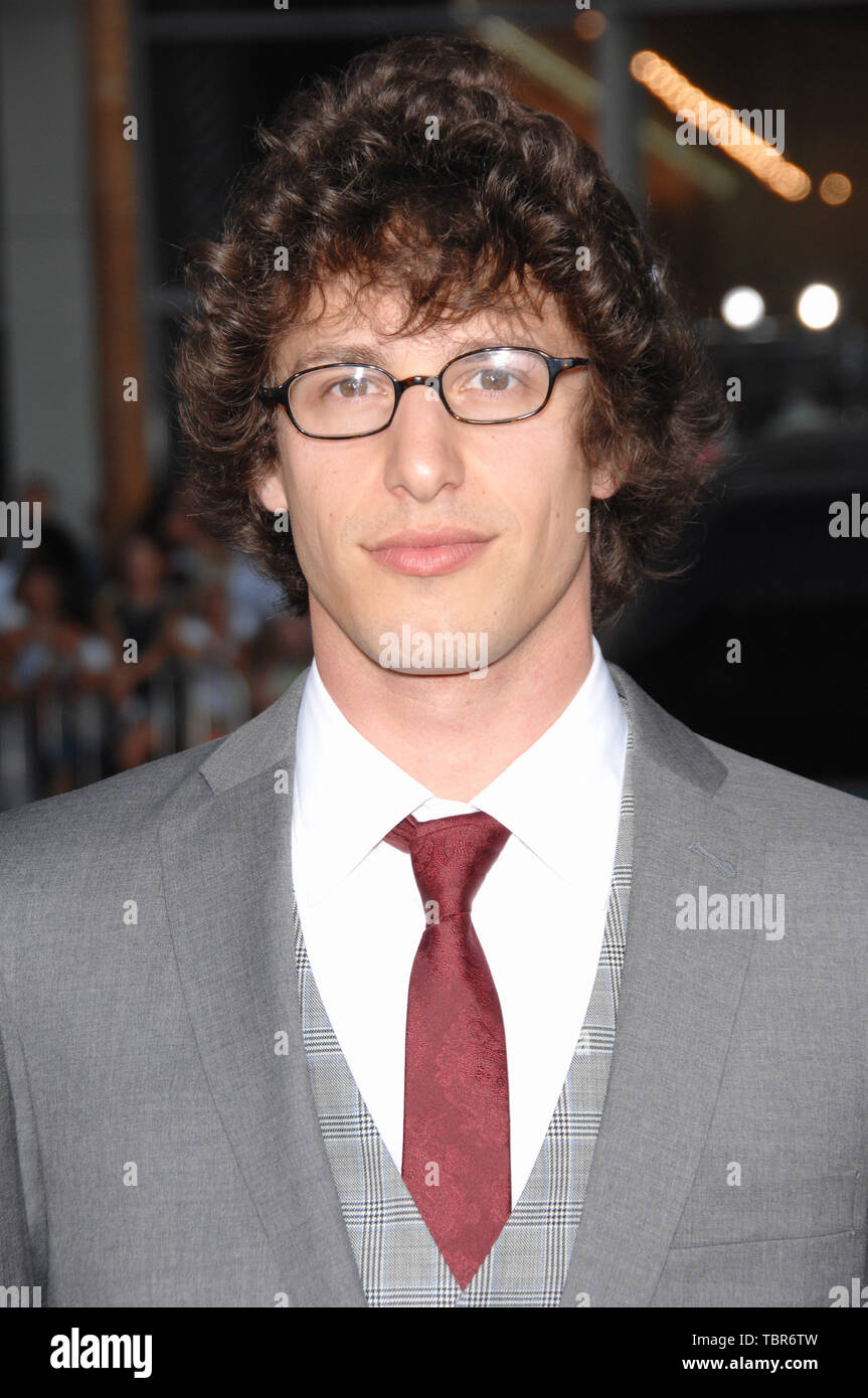 LOS ANGELES, CA. July 27, 2007: Andy Samberg at the Los Angeles ...