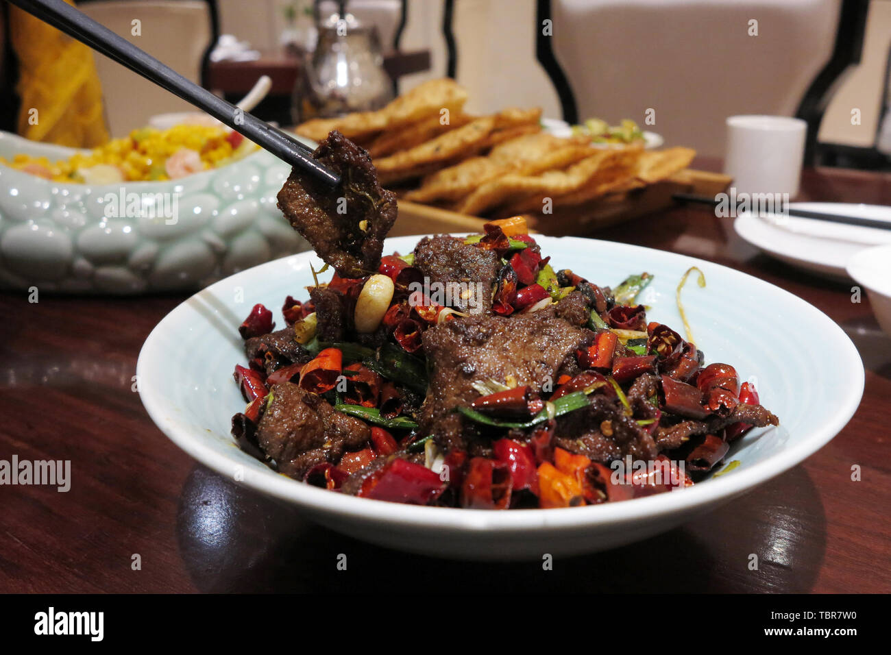 Bandit pig liver Stock Photo - Alamy