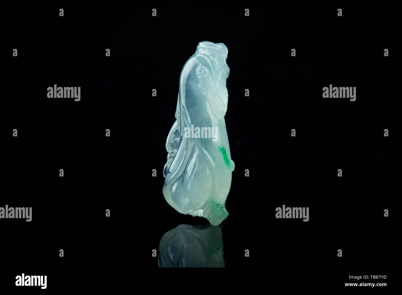 Glass, high-ice jade Stock Photo - Alamy