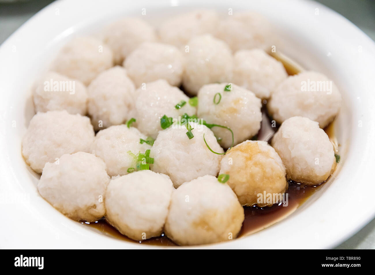 Delicious fish balls Stock Photo - Alamy
