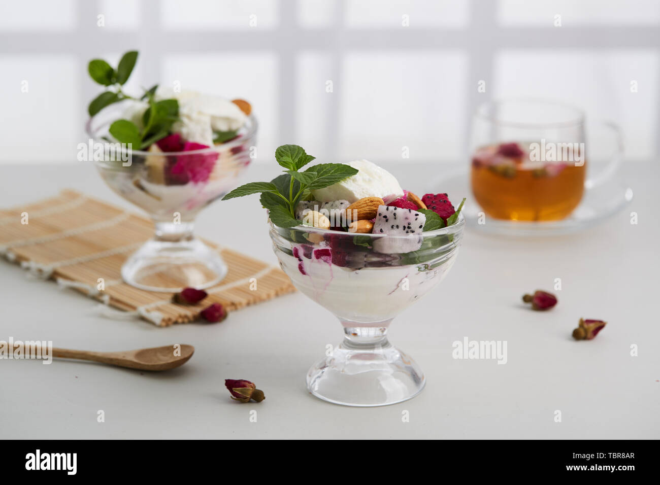 Dragon fruit ice cream hi-res stock photography and images - Alamy