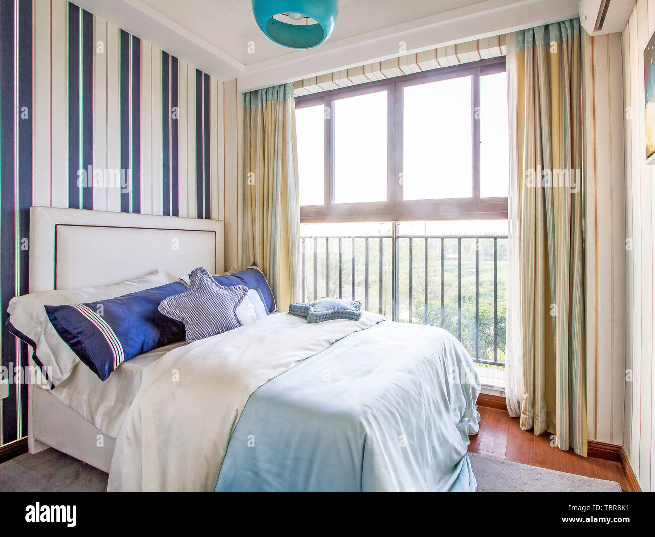 Bedroom, sleep, comfortable and comfortable rest environment, different ...