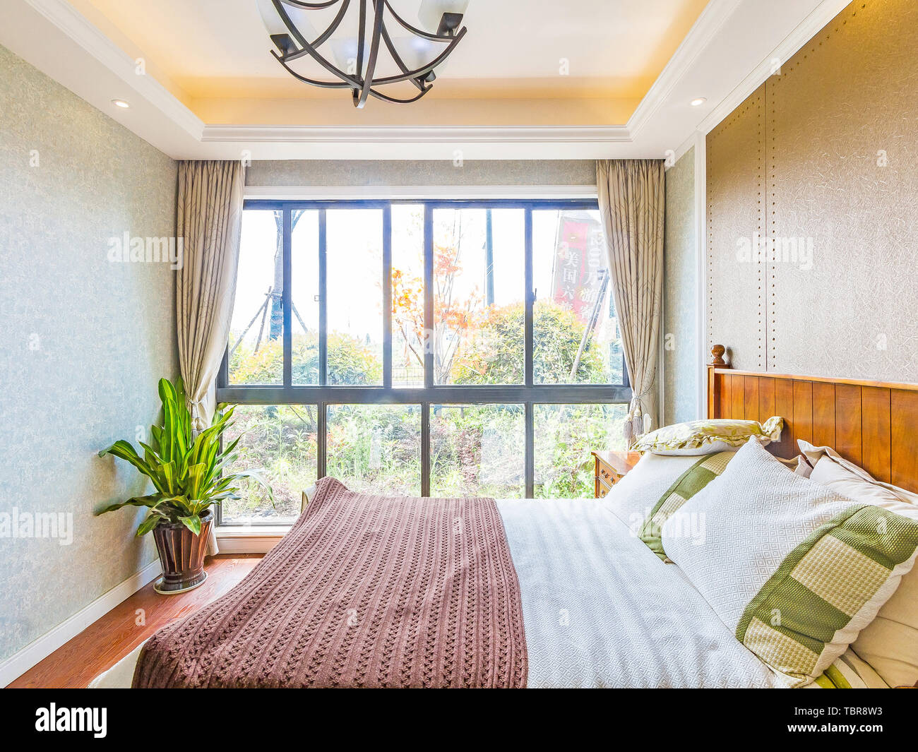 Bedroom, sleep, comfortable and comfortable rest environment, different ...