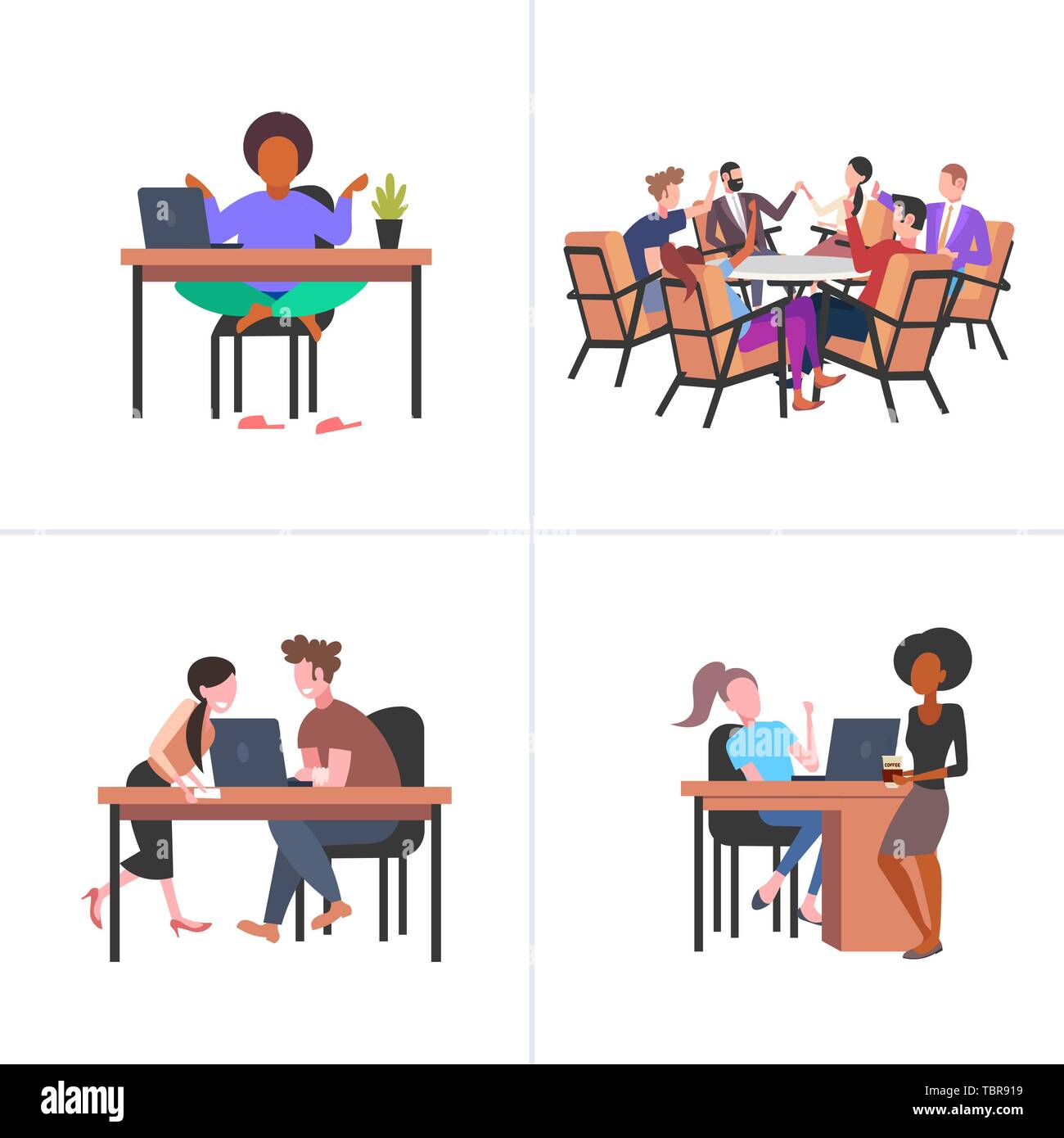 Situation paperwork Stock Vector Images - Alamy