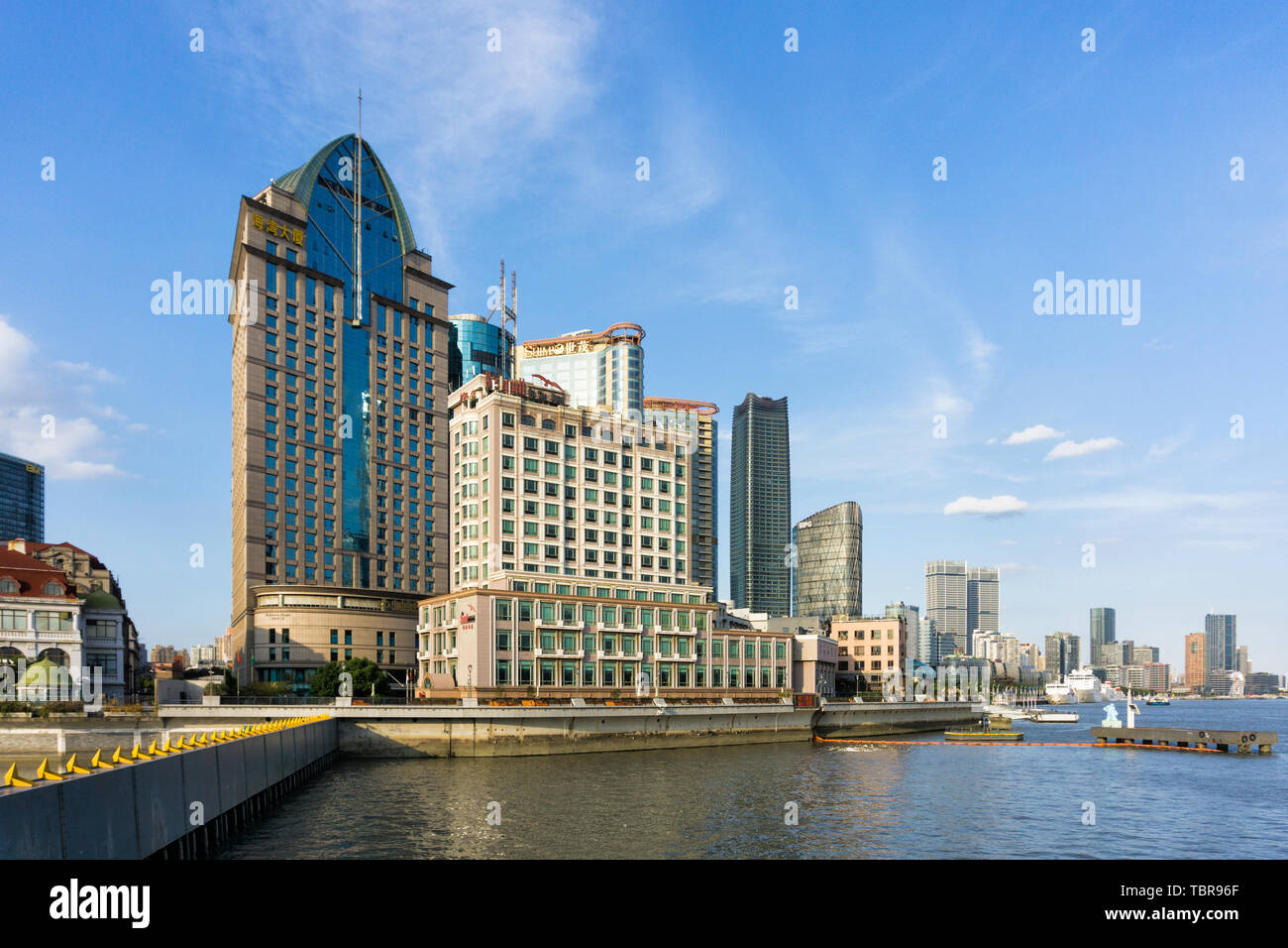 The bund construction hi-res stock photography and images - Alamy