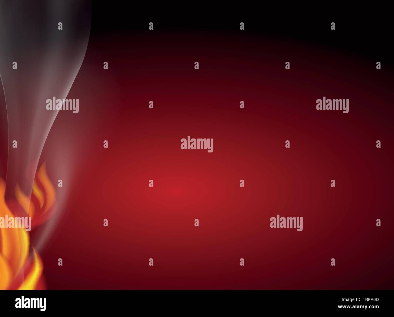 A red fire background illustration Stock Vector Image & Art - Alamy