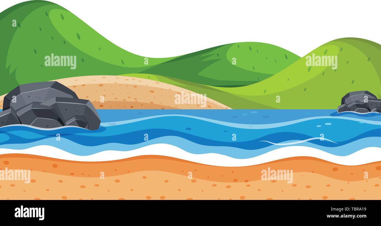 Sand stone isolated white Stock Vector Images - Alamy