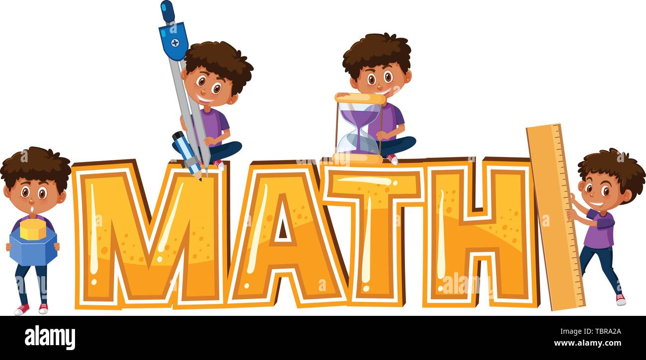 Mathematics Clipart Kids