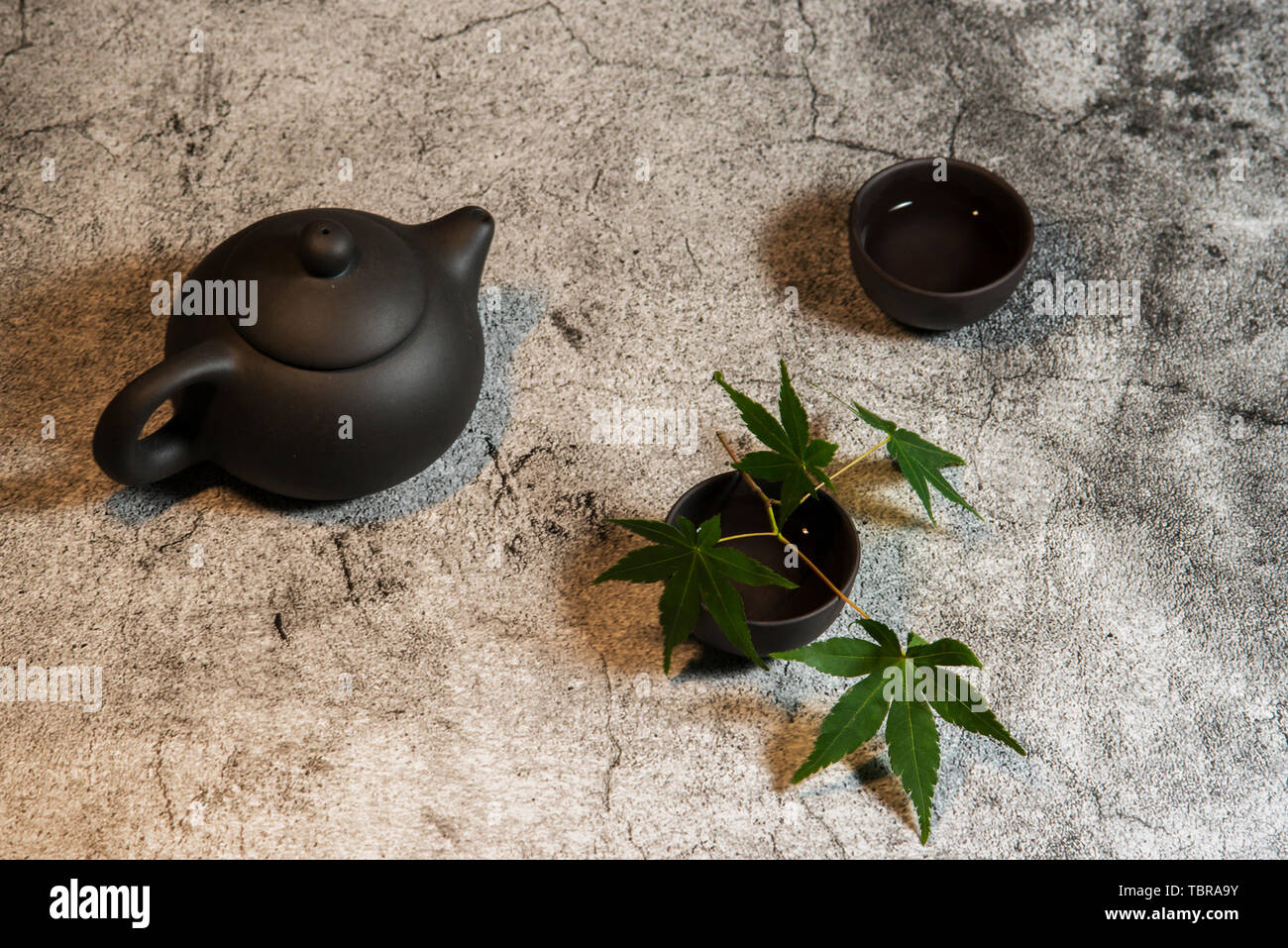 A group of tea still life photography Stock Photo - Alamy
