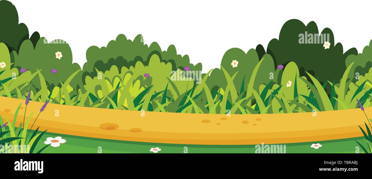 A nature landscape template illustration Stock Vector Image & Art - Alamy
