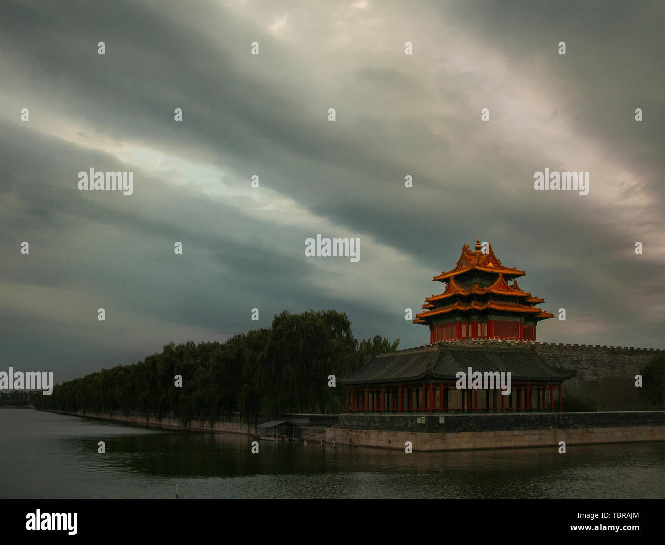 Photographing the Forbidden City Corner Tower in Beijing in October ...