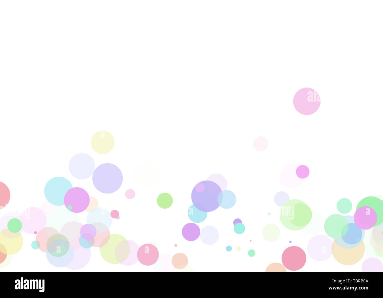 Color polka dot background material Stock Photo - Alamy