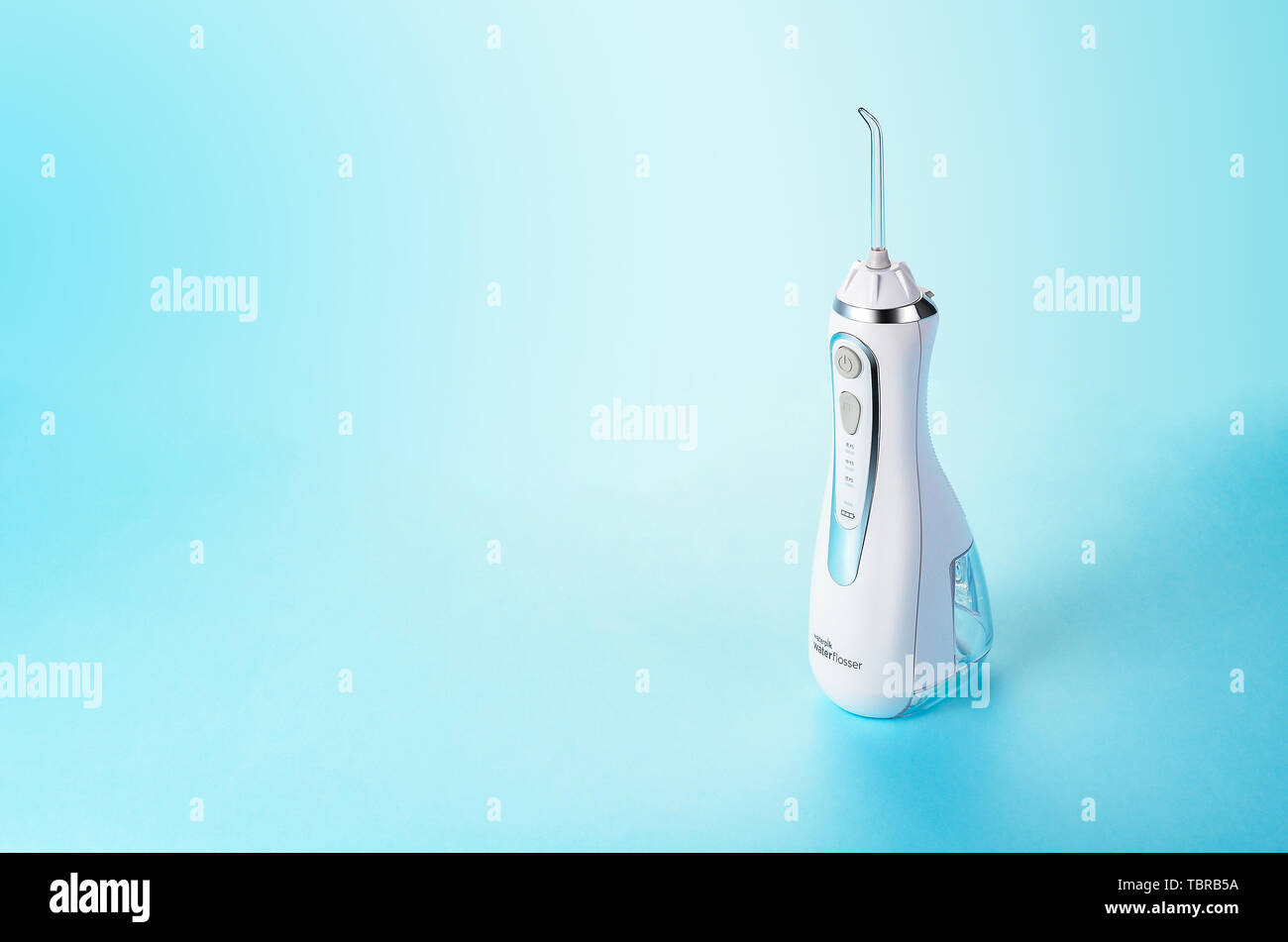 Oral flushing machine Stock Photo - Alamy