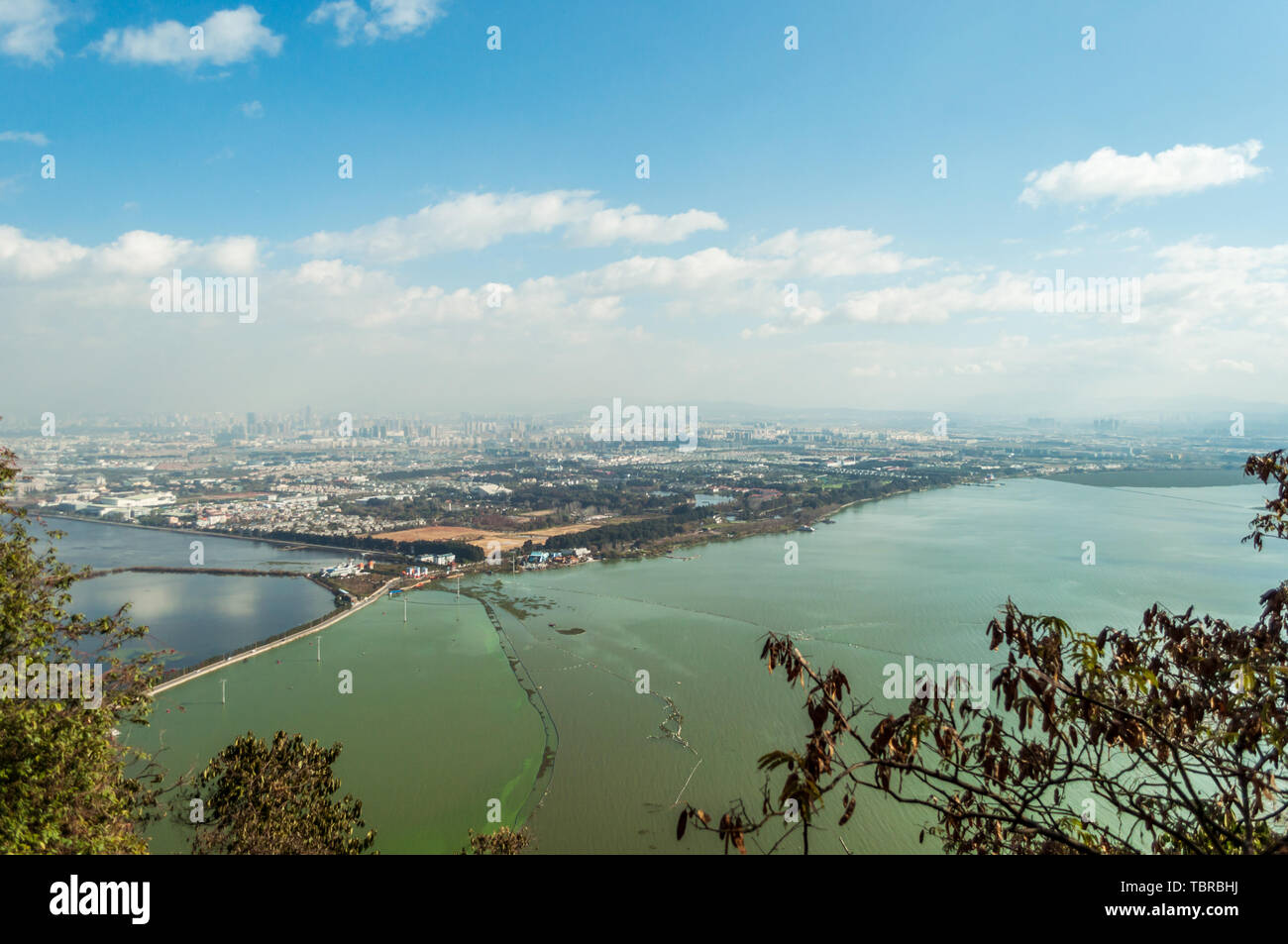 A bird's-eye view of the West Mountain in Kunming Stock Photo - Alamy