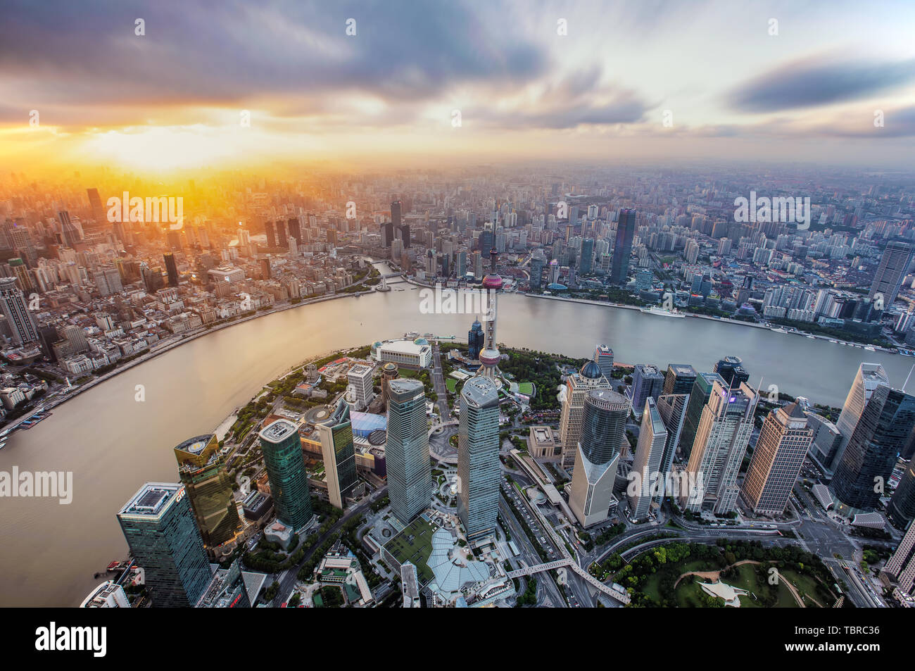 Famous scenic spots in shanghai hi-res stock photography and images - Alamy