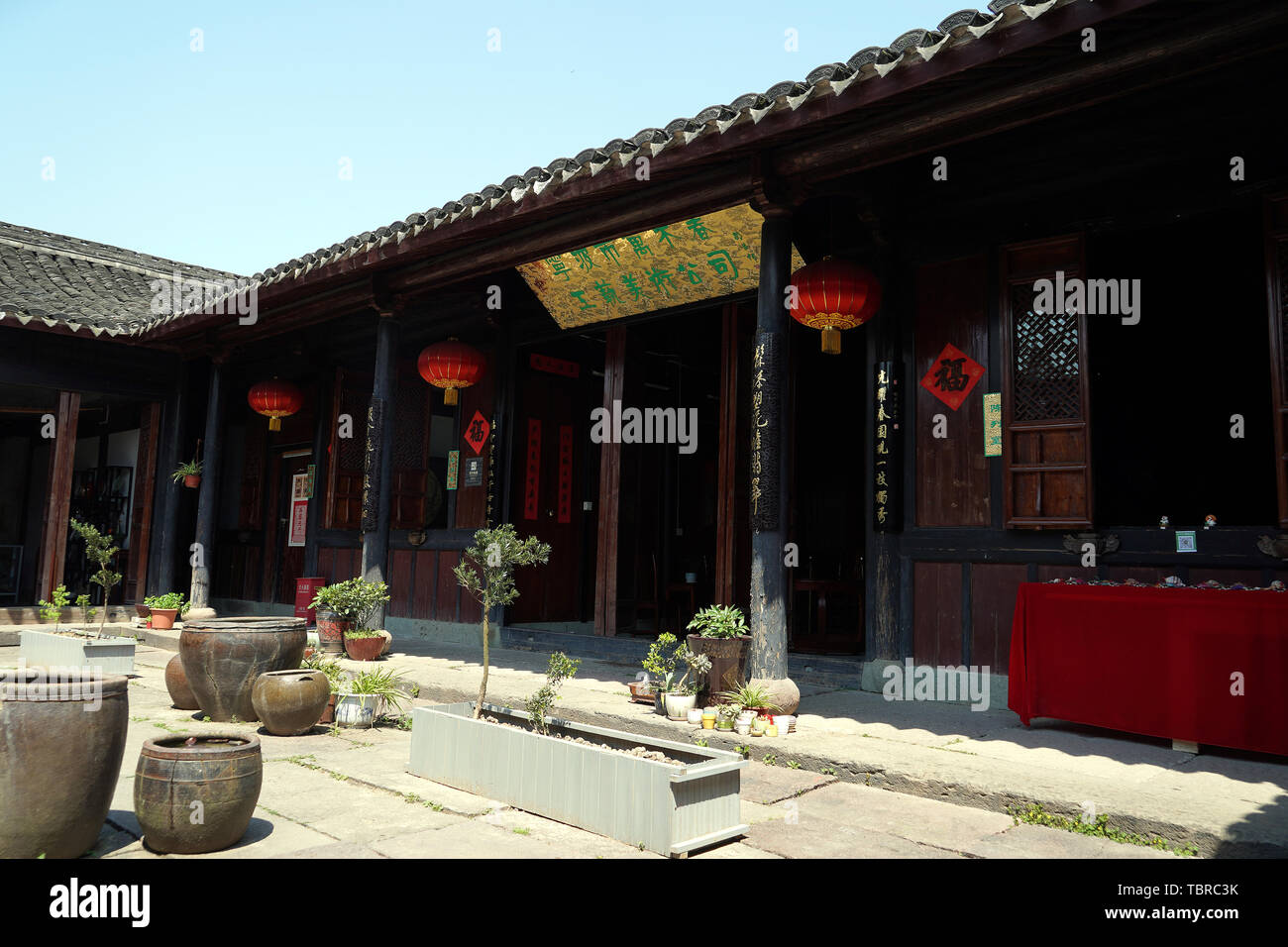Ancient complex in Cicheng, Ningbo Stock Photo - Alamy