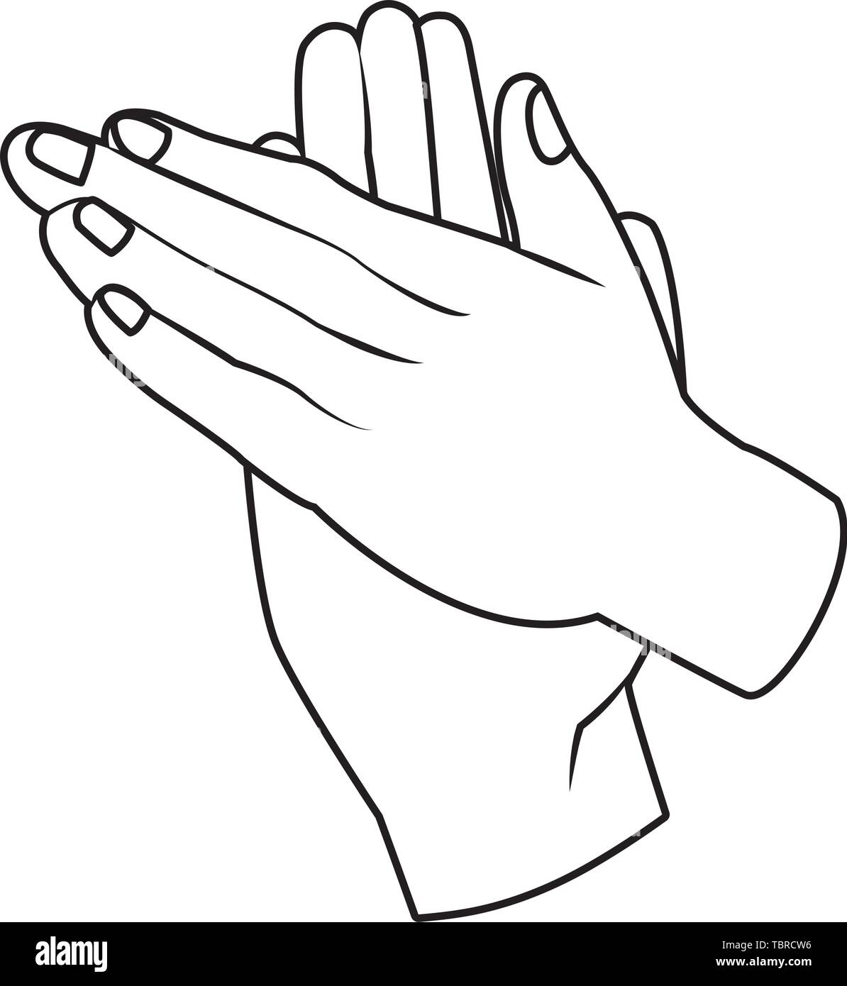 Human Hand Clap Illustration Stock Photos & Human Hand Clap Illustration Stock Images - Alamy