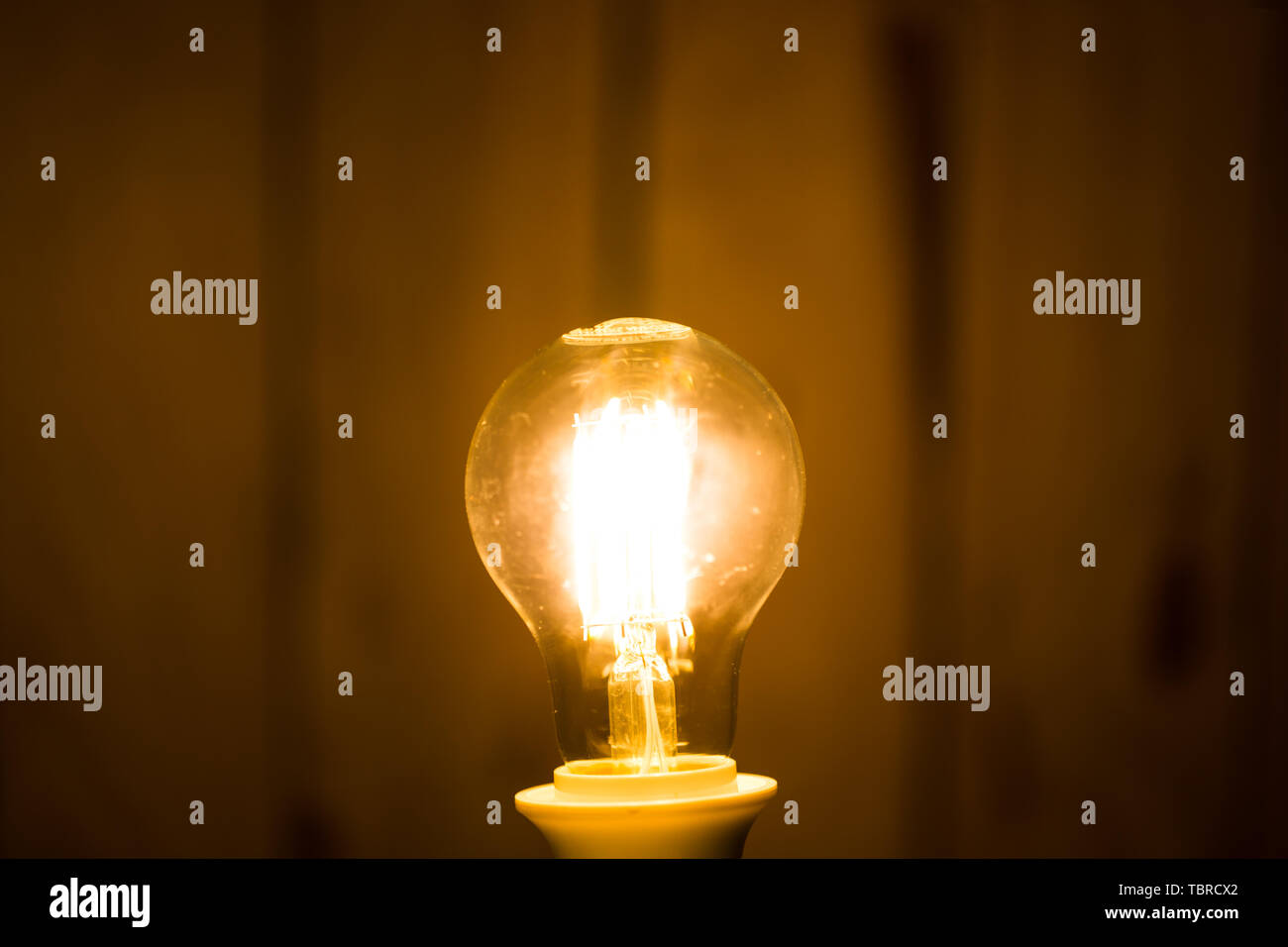 A vintage light bulb Stock Photo - Alamy
