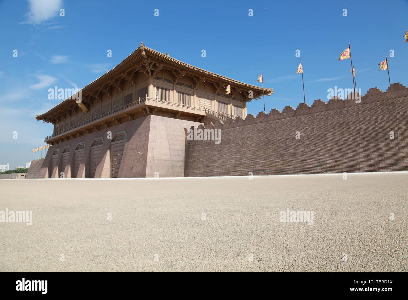 Dan Fengmen, Daming Palace National Site Park, Xi'an Stock Photo - Alamy