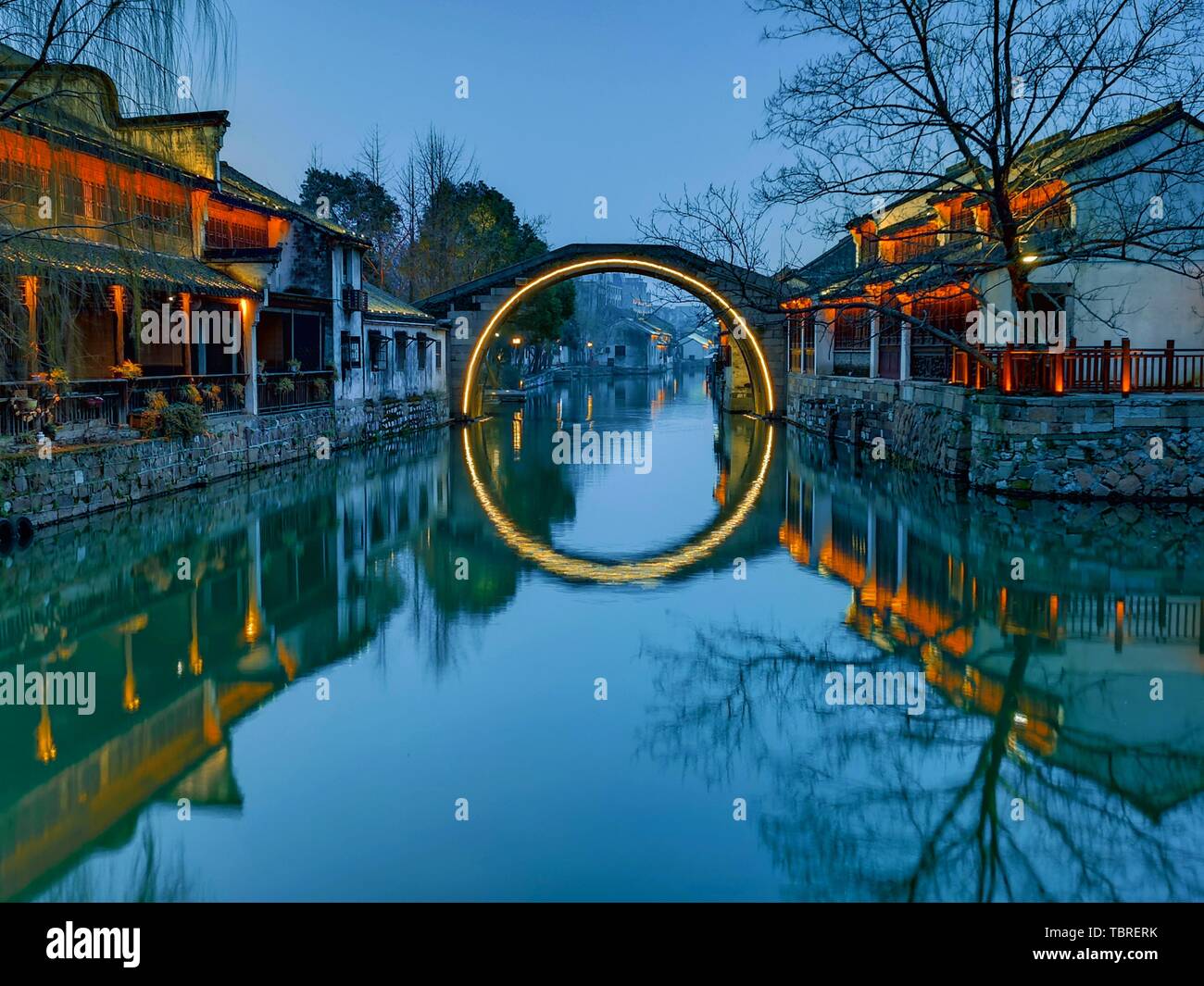nanfang ancient town Stock Photo - Alamy