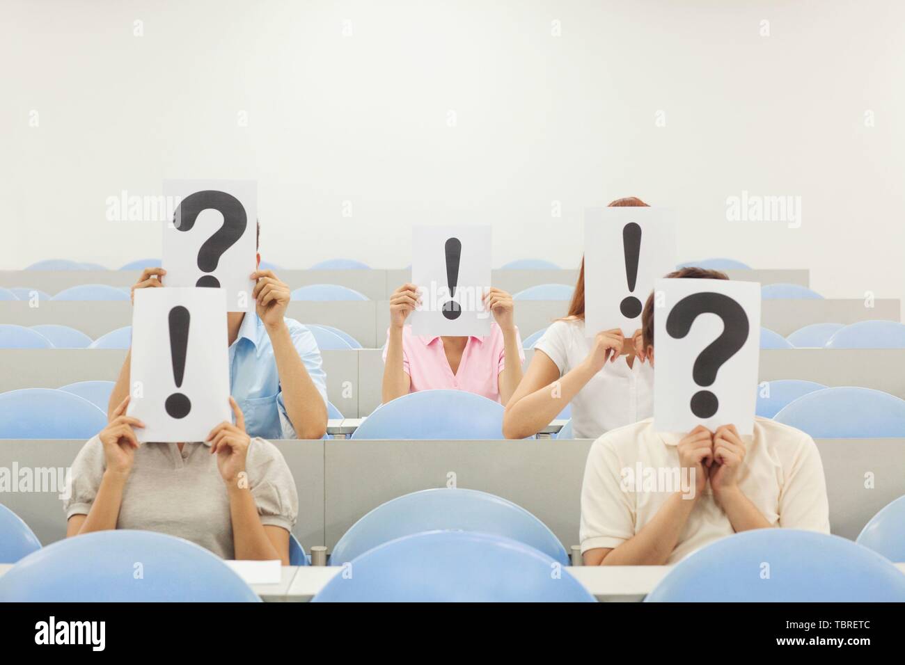 Man covering face question mark hi-res stock photography and images - Alamy