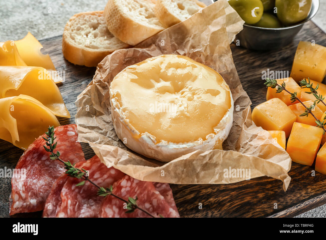 Different cheese on fork hi-res stock photography and images - Alamy