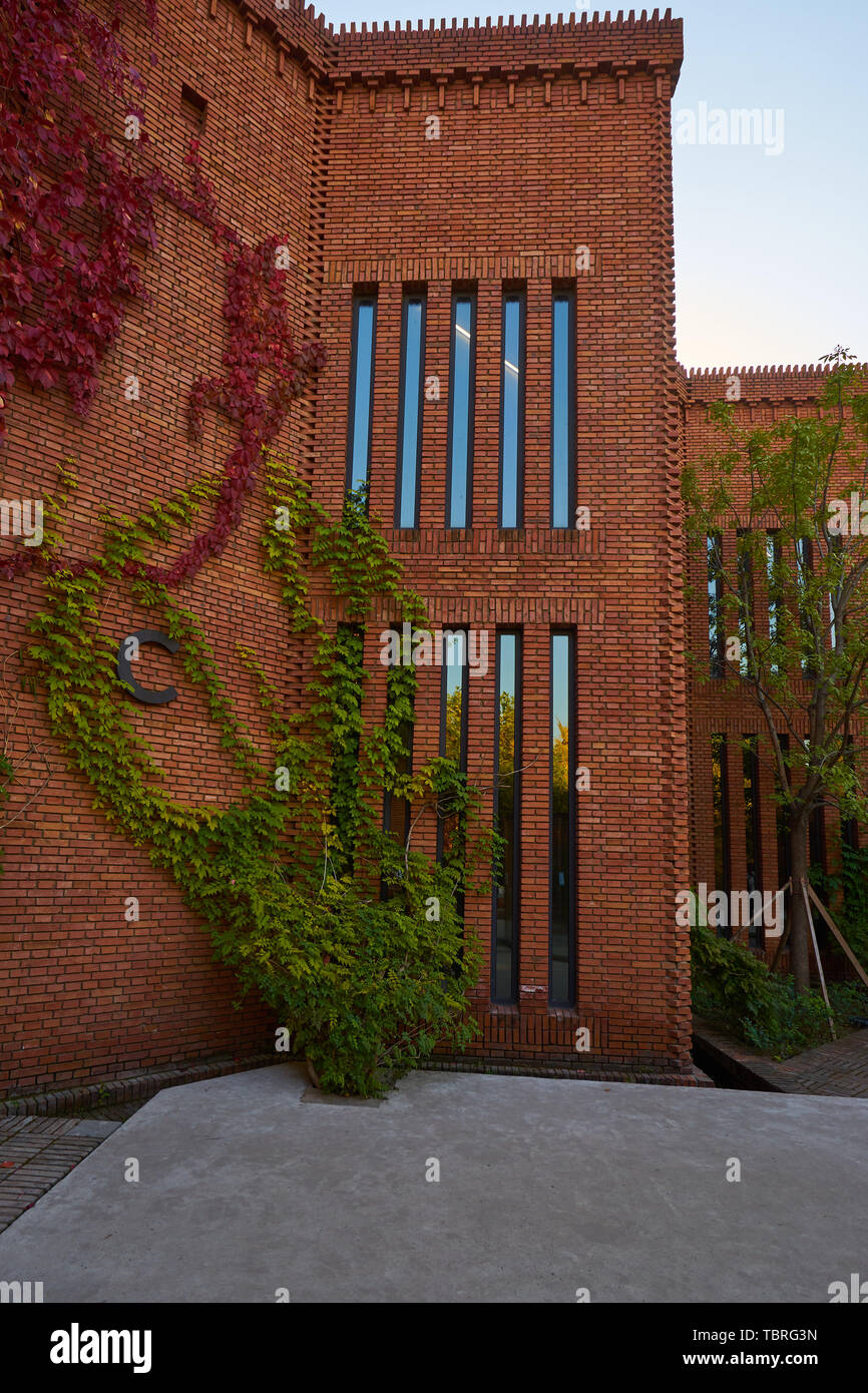 The Red Brick Museum Stock Photo - Alamy