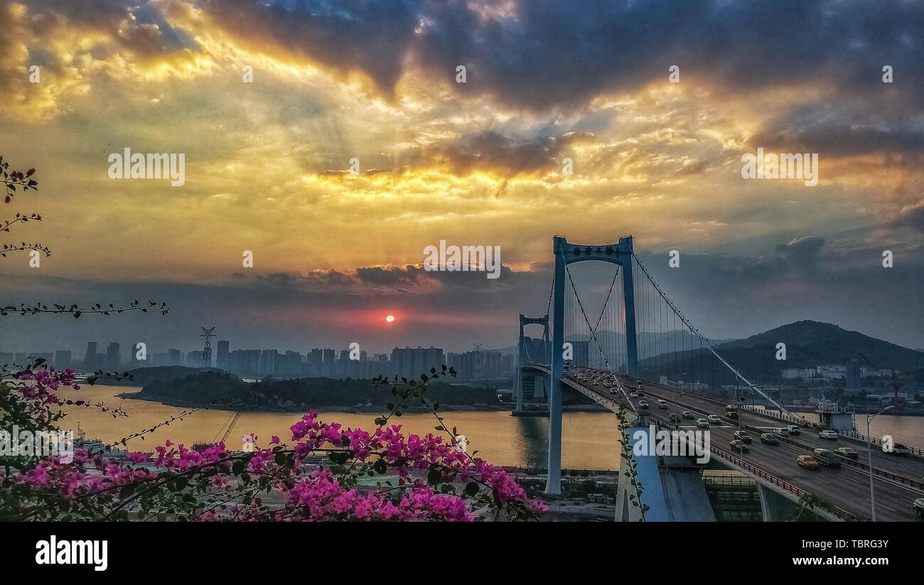 Haicang Bridge in Xiamen Stock Photo - Alamy