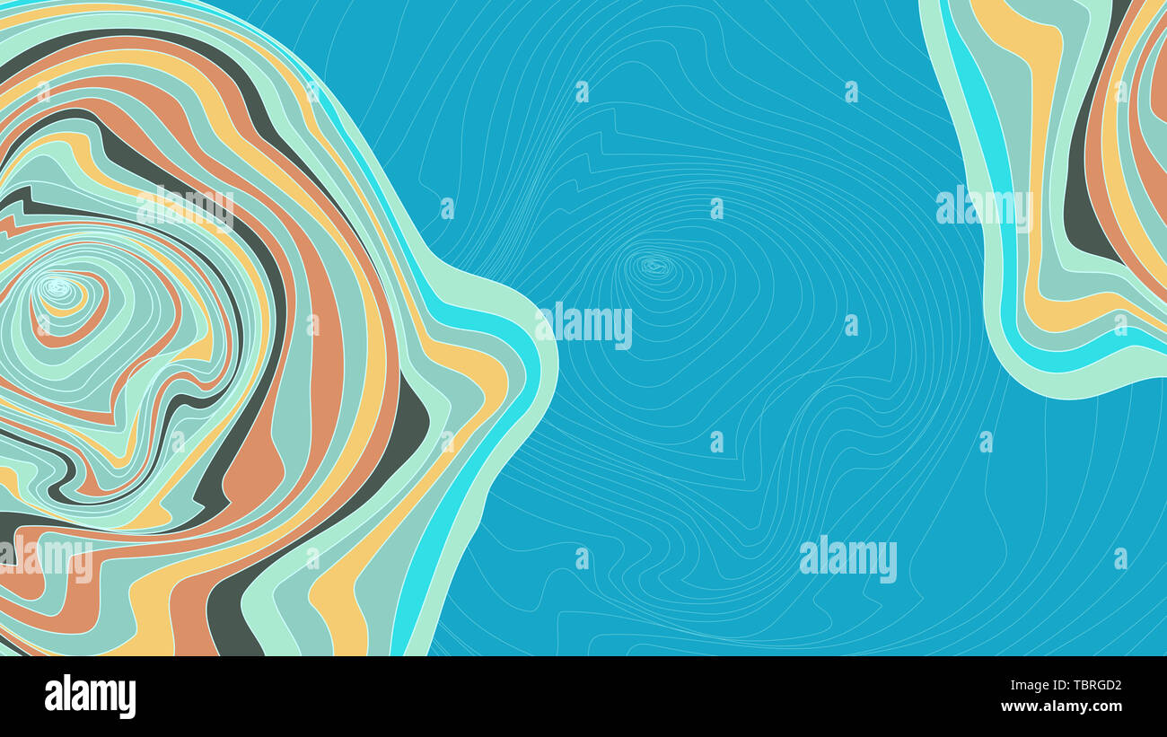 Flat style, abstract geometric graphic poster design template Stock ...