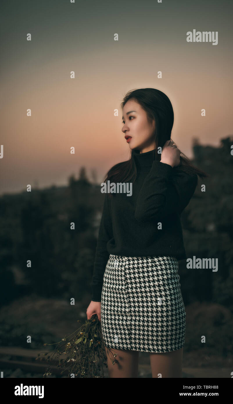 Scenery, portrait travel Stock Photo - Alamy