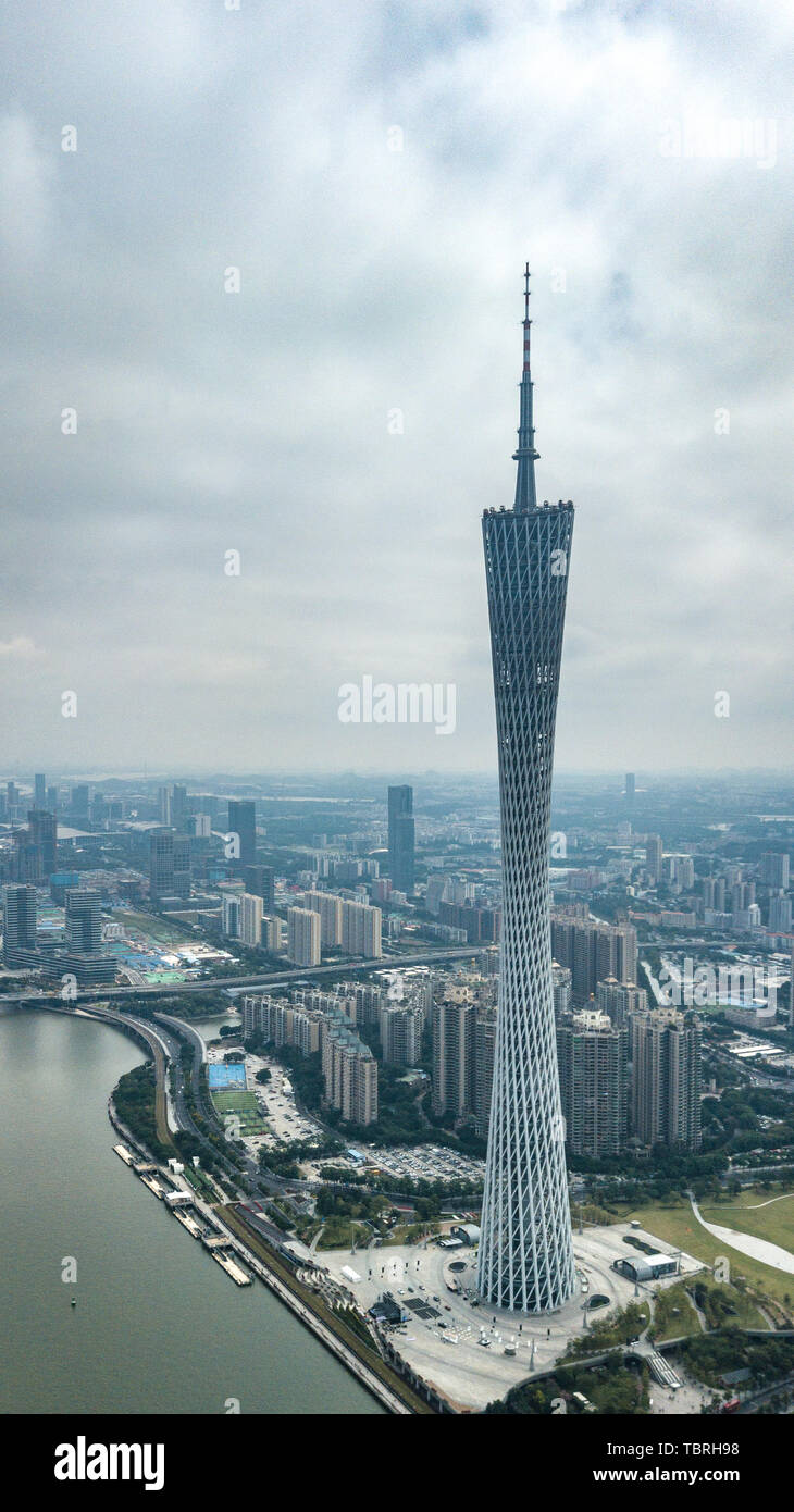 Guangzhou Landmarks, Double Towers, Guangzhou International Financial ...