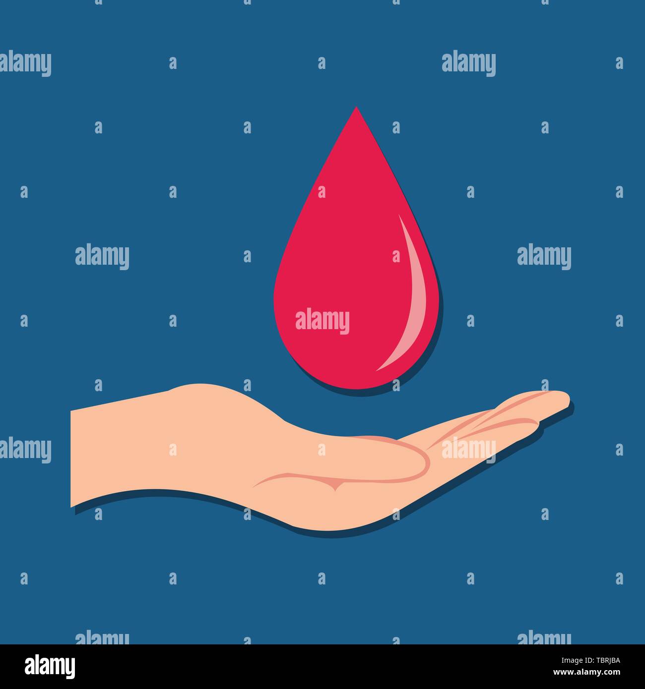 blood donation vector symbol illustration Stock Vector Image & Art - Alamy