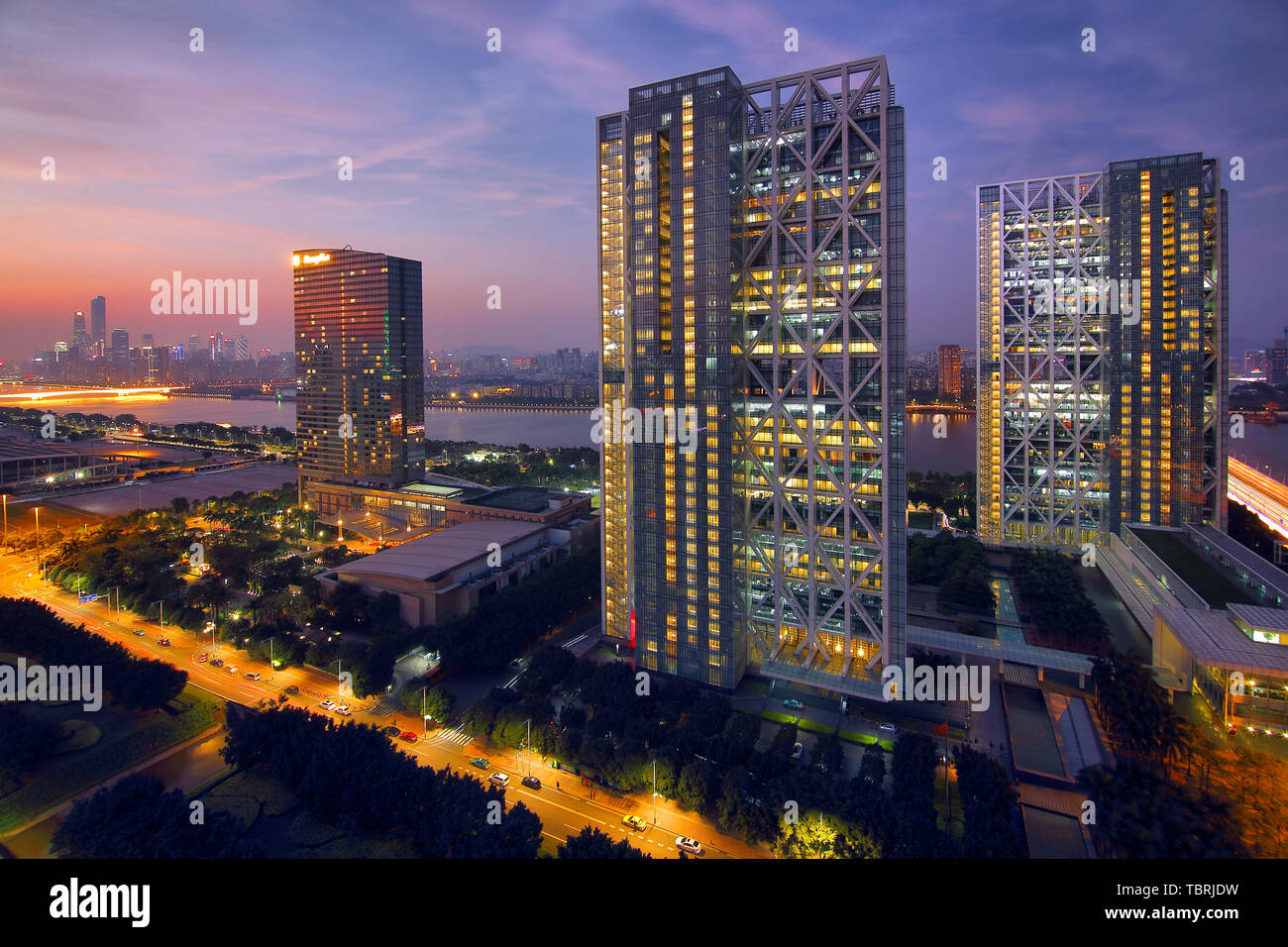 Poly international plaza hi-res stock photography and images - Alamy