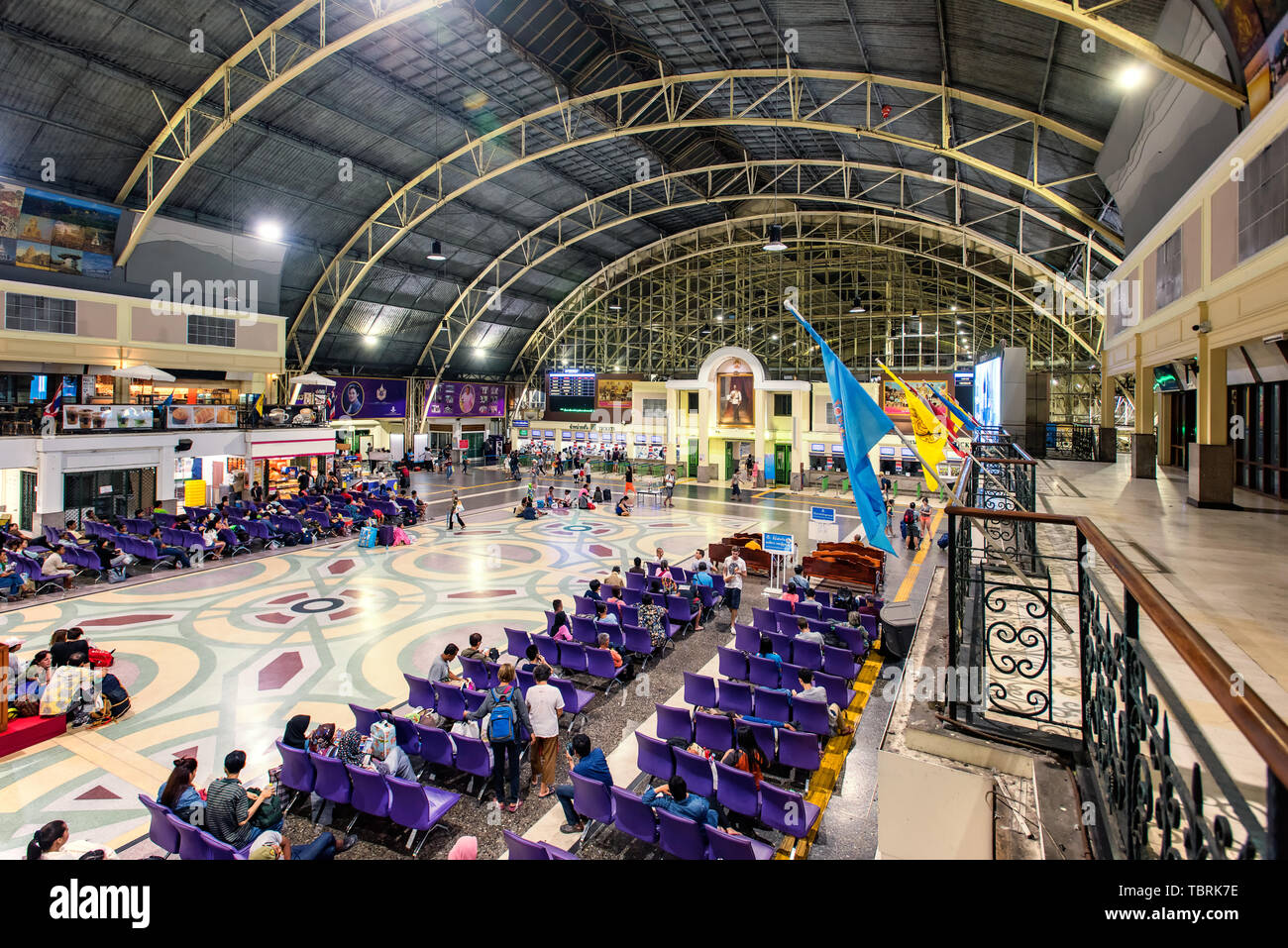 Bangkok railway station, Thailand Stock Photo - Alamy