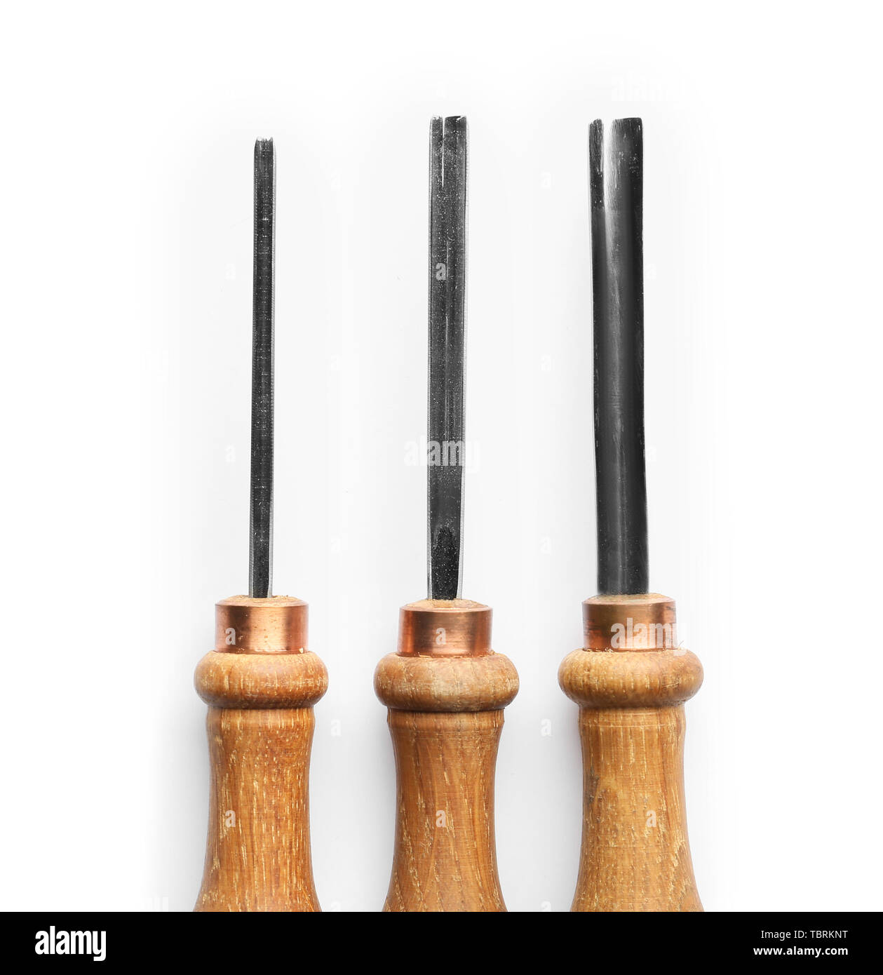 Set of carpenter's tools on white background Stock Photo - Alamy
