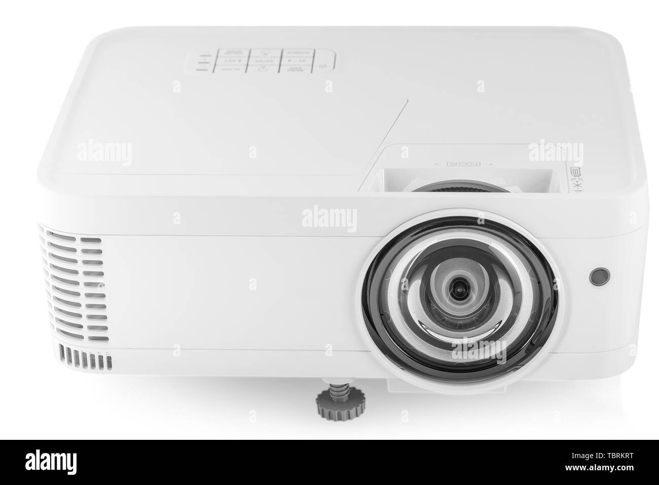 Movie Projector Isolated Side View High Resolution Stock Photography ...