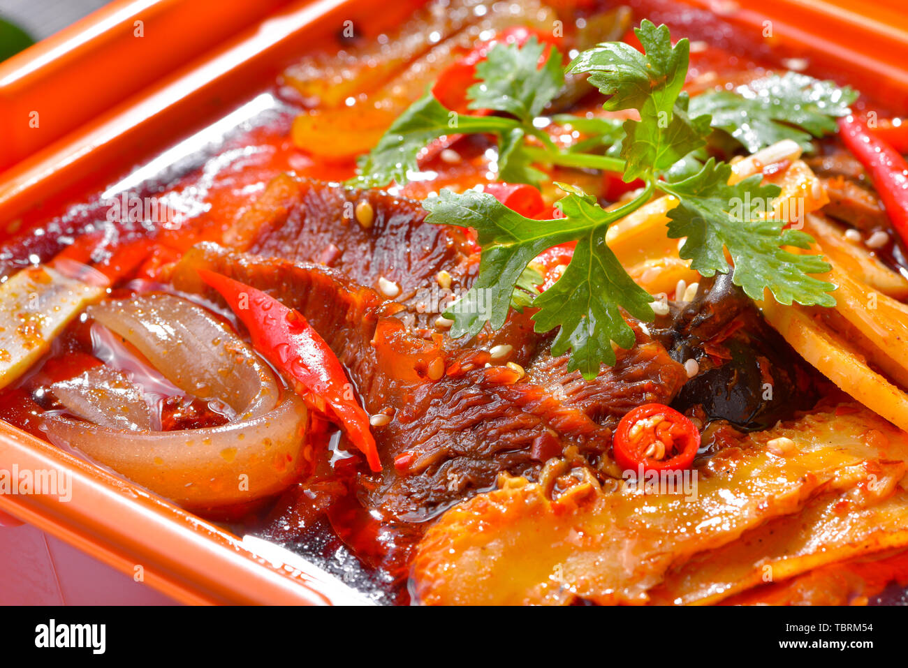 Delicious Hot Pot HD Big Picture Stock Photo - Alamy