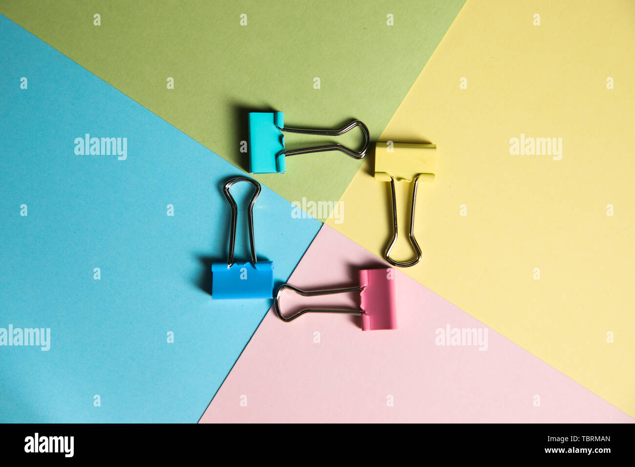 Color clip still life office background material business environment ...