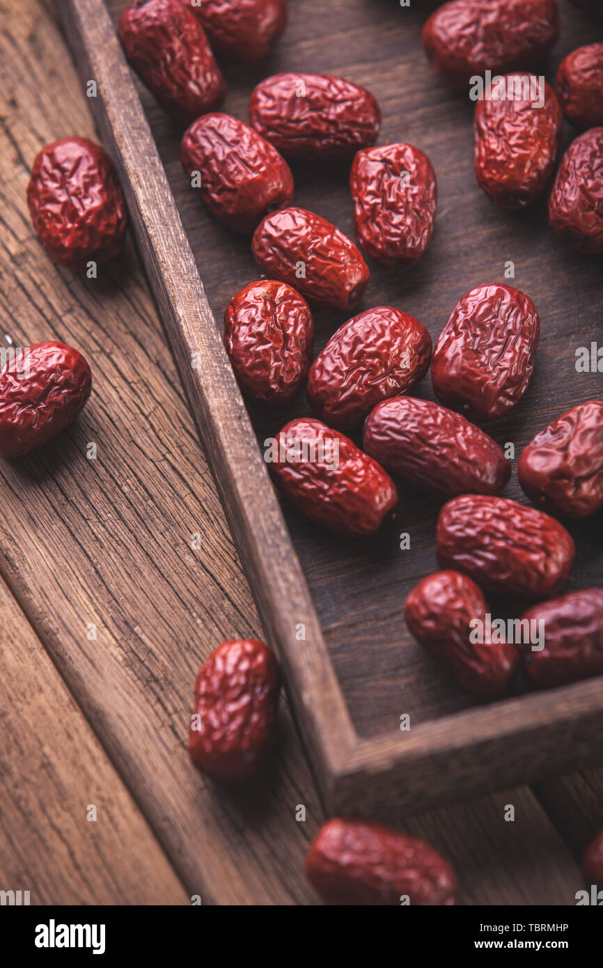 Red jujube, dried fruit Stock Photo - Alamy