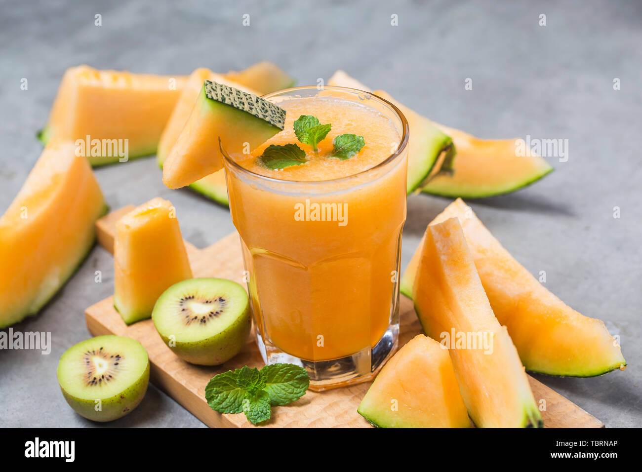 Melon fruit cup watermelon cantaloupe hi-res stock photography and ...