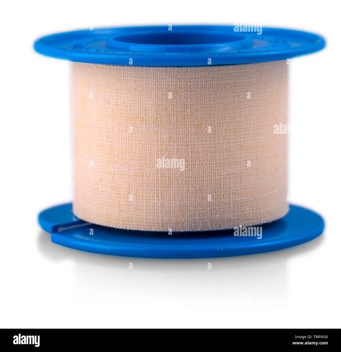 Roll of medical sticking plaster isolated on white Stock Photo - Alamy