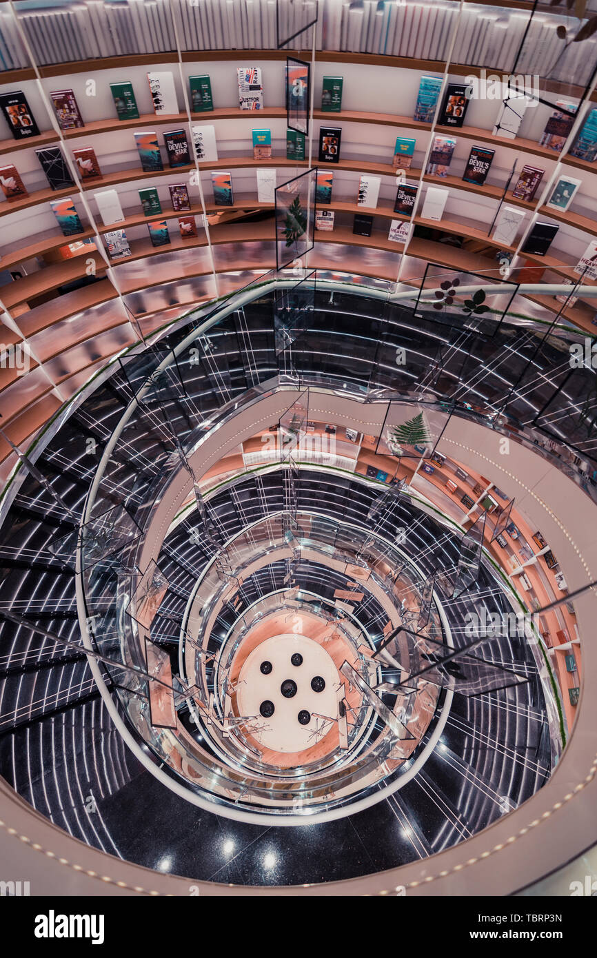 Revolving staircase hi-res stock photography and images - Alamy