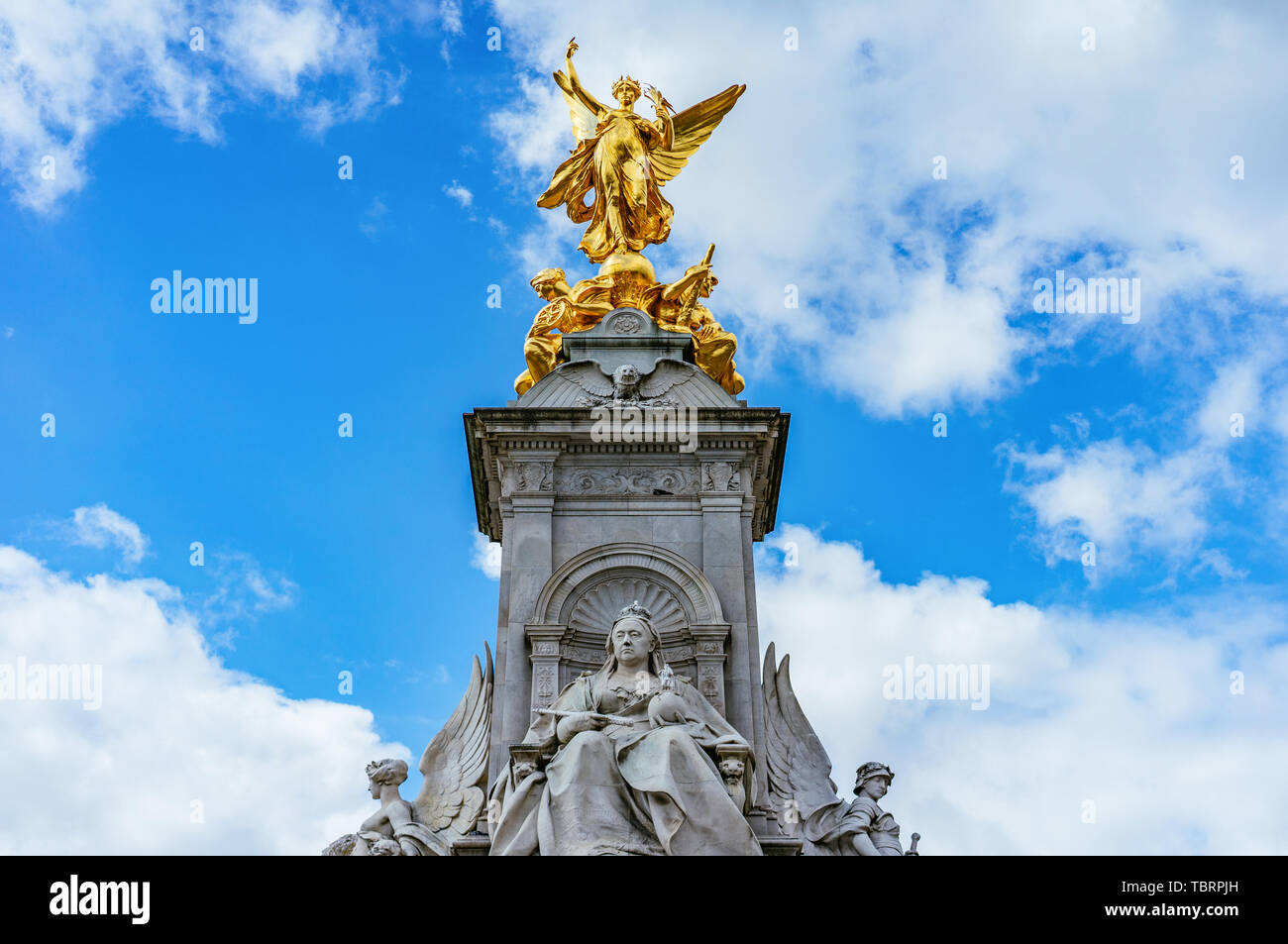 Close-up of the Goddess of Victory sculpture Stock Photo - Alamy