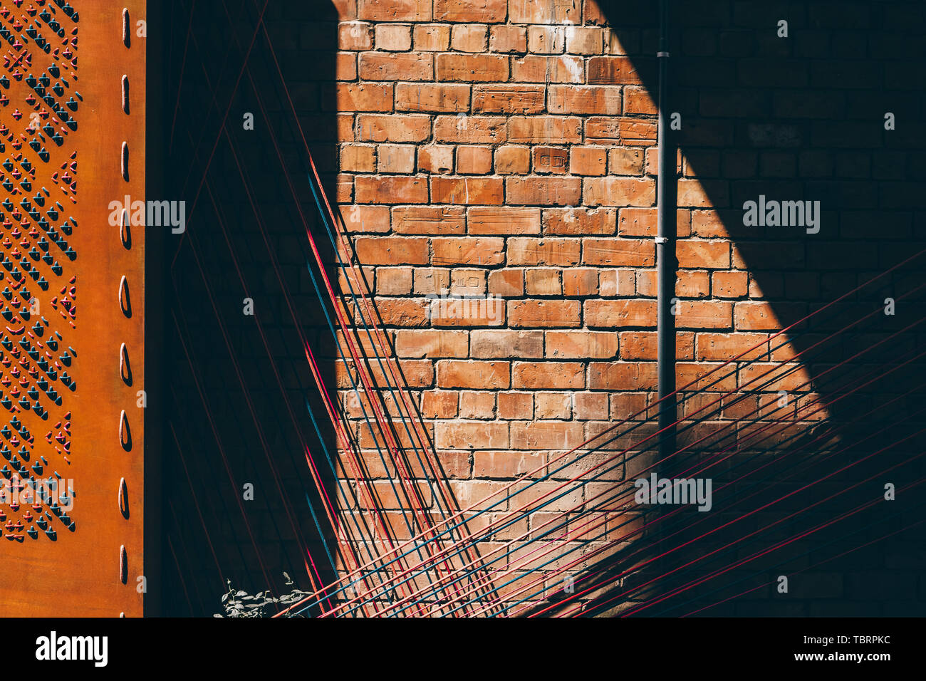 Color, shot by Xi'an old steel factory Stock Photo - Alamy