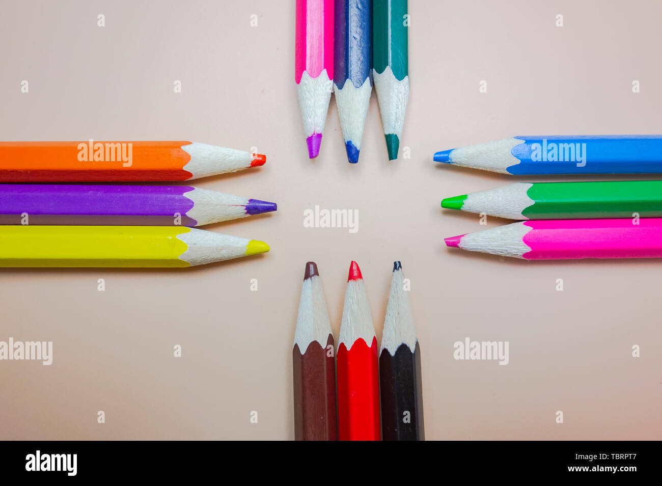Types of pencils hi-res stock photography and images - Alamy