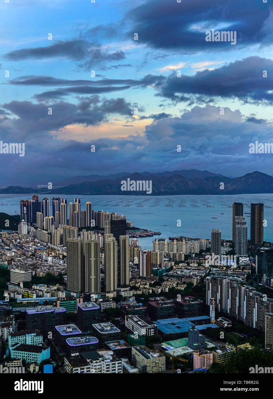 Scenery of Shekou, Shenzhen Stock Photo - Alamy