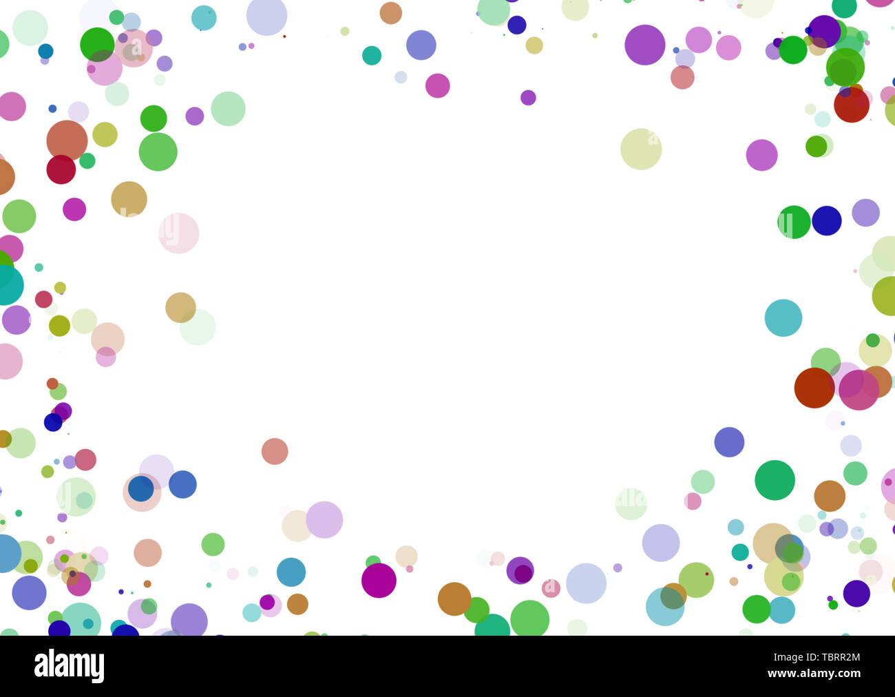 Color polka dot background material Stock Photo - Alamy