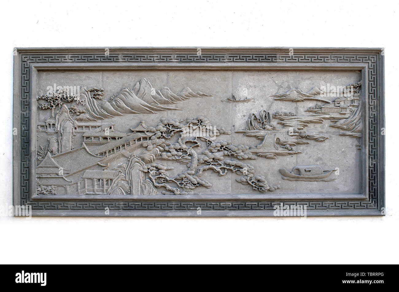 Chinese carving wall art Cut Out Stock Images & Pictures - Alamy