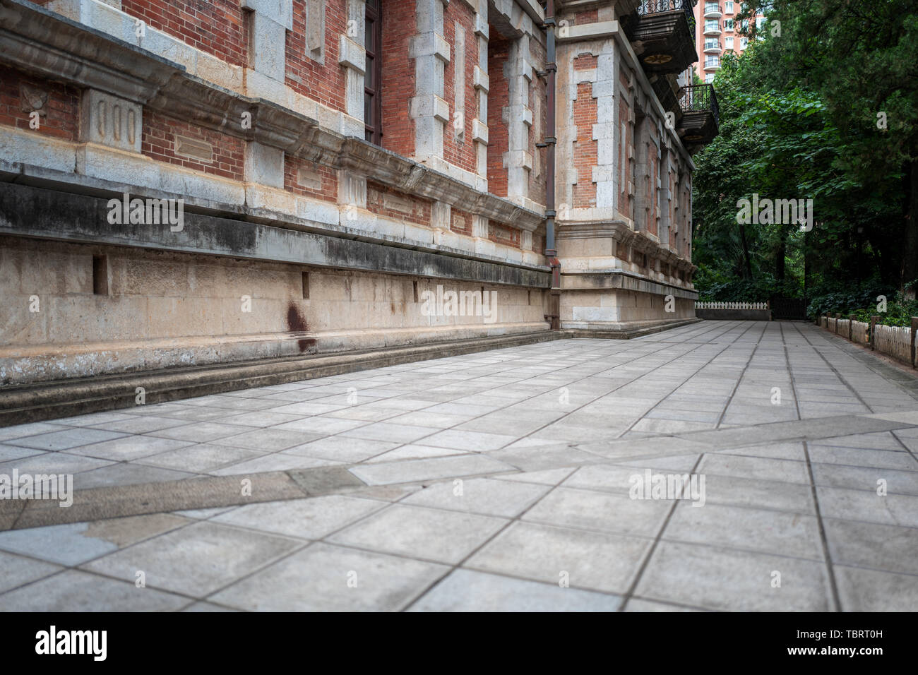 Exterior floor of the building Stock Photo - Alamy