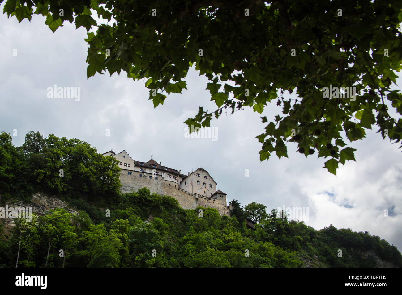 A glimpse of Liechtenstein Stock Photo - Alamy